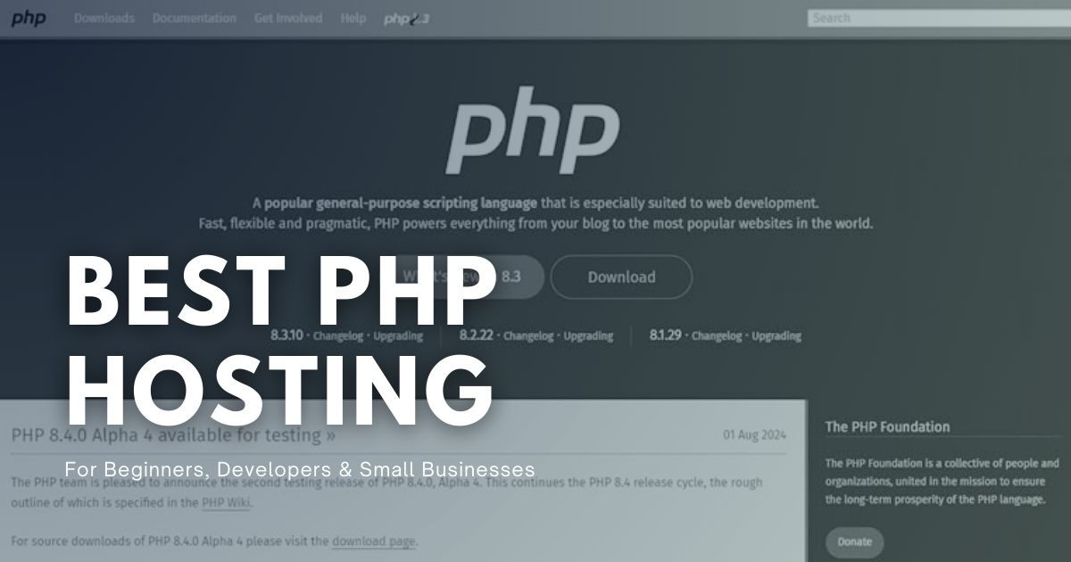 Best Php Hosting Providers 2025 Hostscore