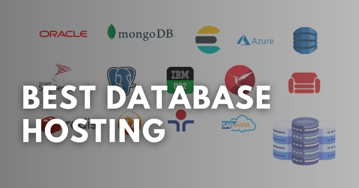 Best Database Hosting Mysql Postgresql And More Hostscore