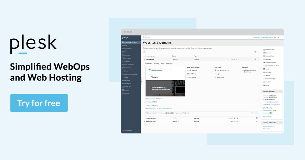Plesk Diterangkan: Panduan Pemula untuk Panel Kawalan Plesk - HostScore