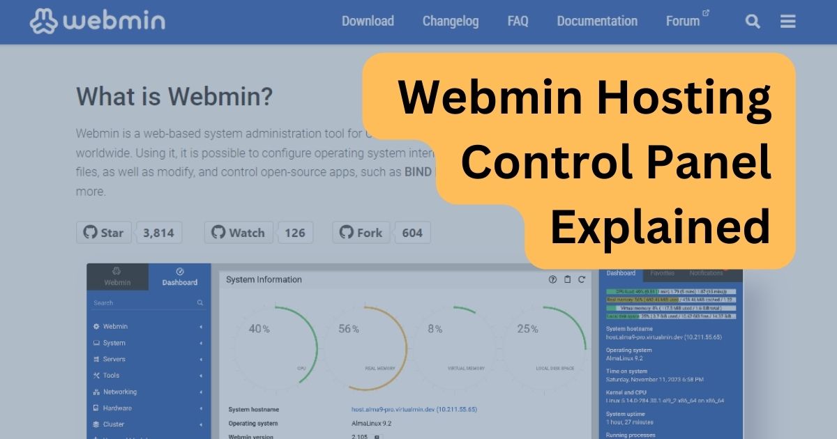 Webmin The Best Whcp To Replace Cpanel Hostscore