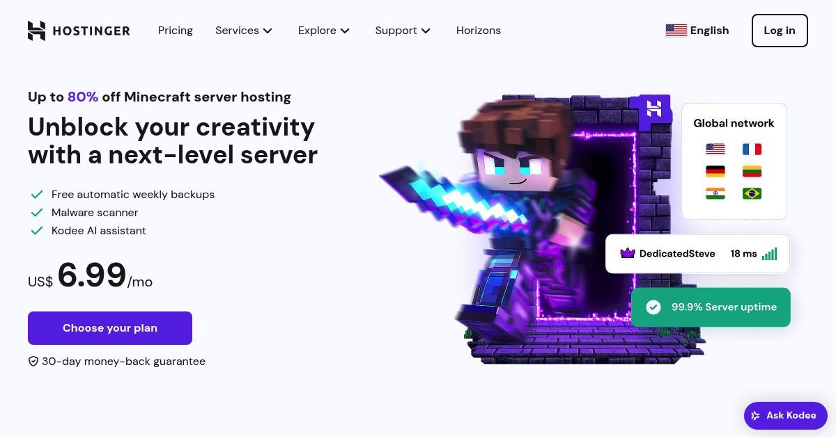 Come creare un server Minecraft su un server di hosting (passo dopo passo) - HostScore