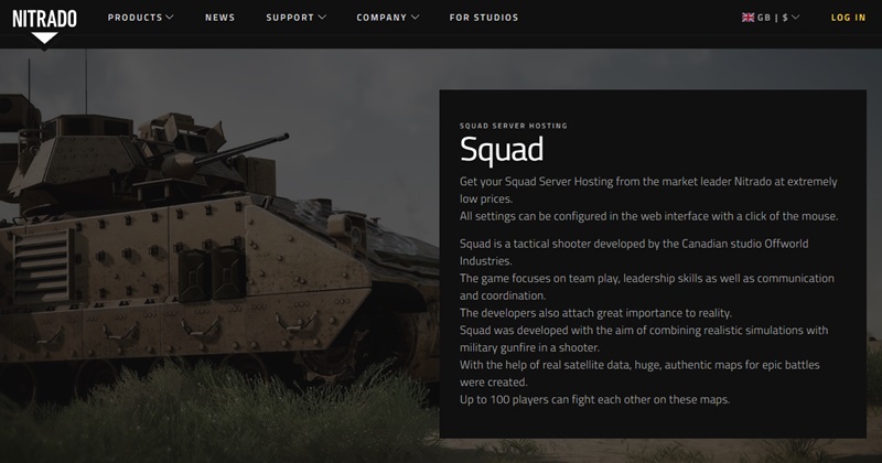 Best Squad Server Hosting Providers - HostScore